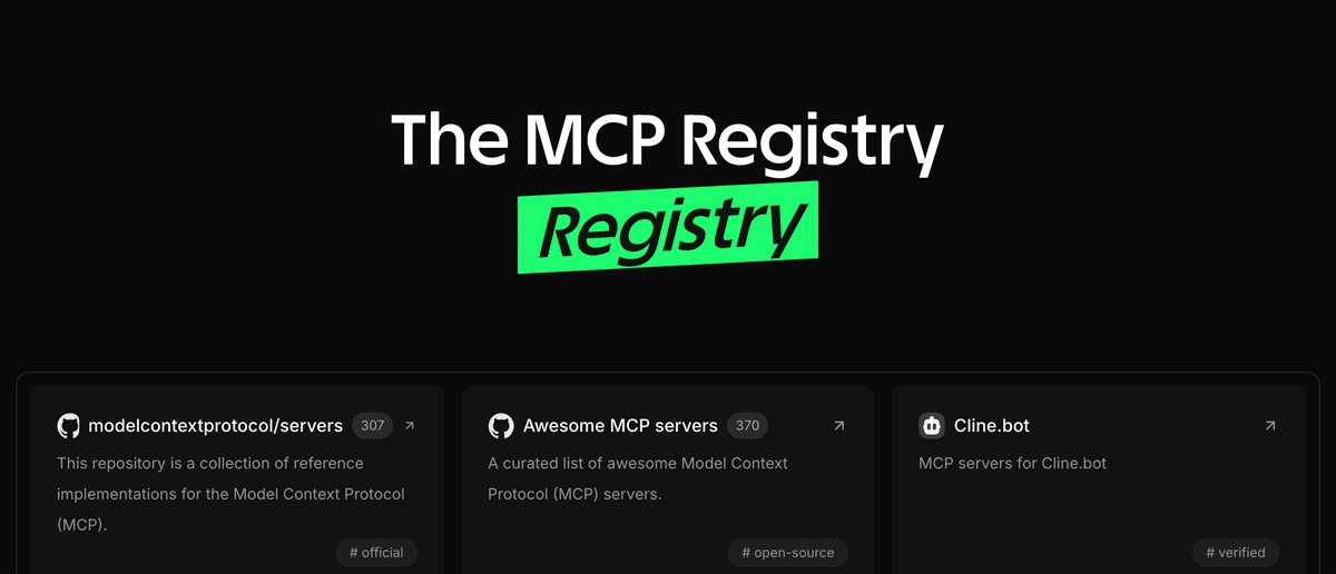 Announcing Mastra's MCP Registry Registry