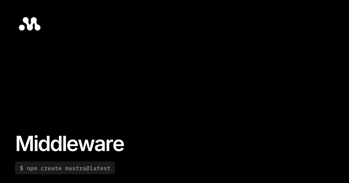 Middleware