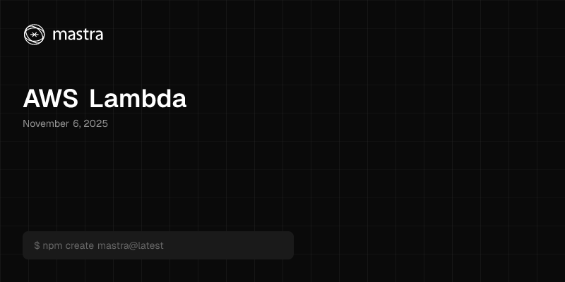 AWS Lambda